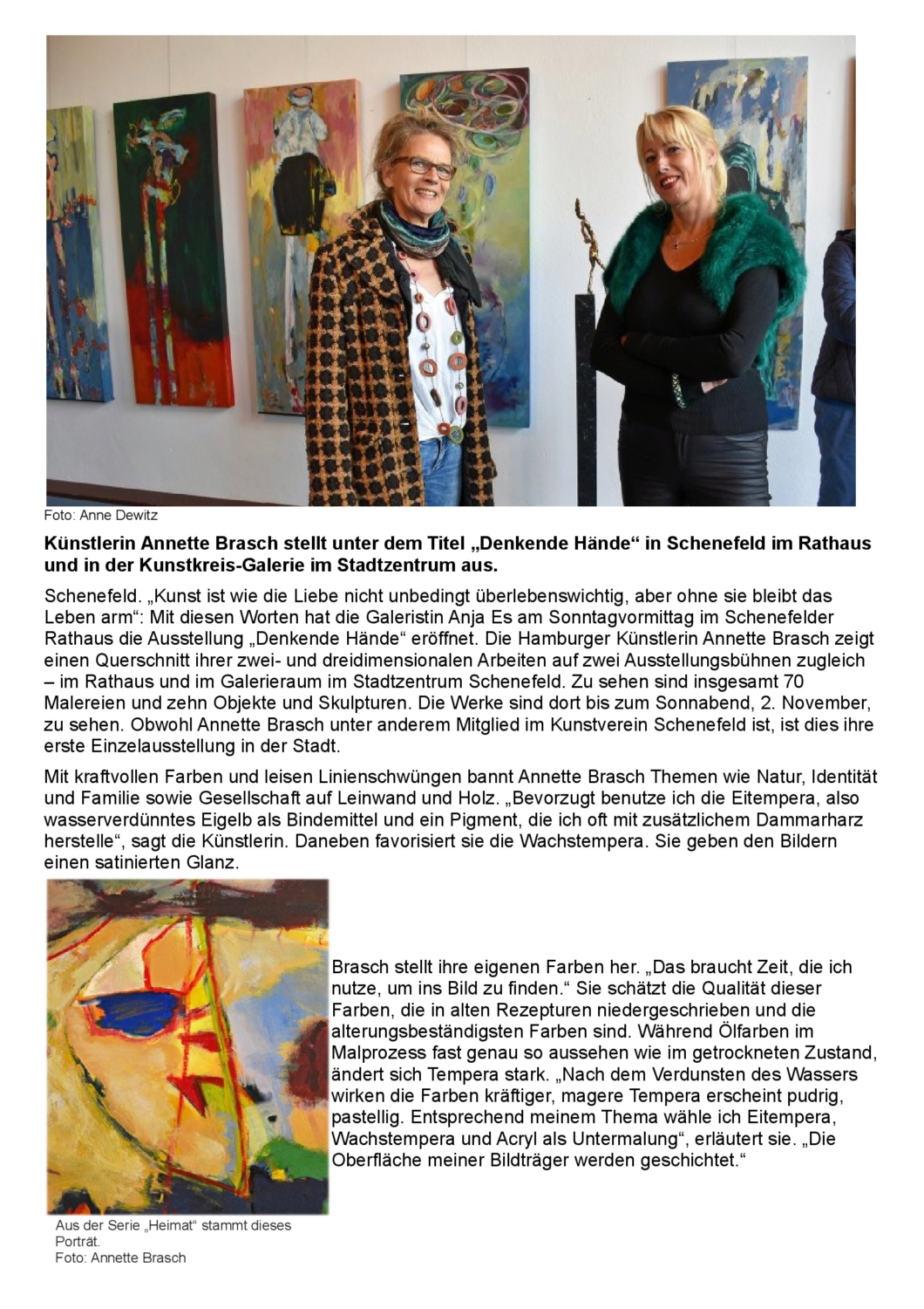 Vita Annette Brasch Künstlerin bei brasch-kunstkurse